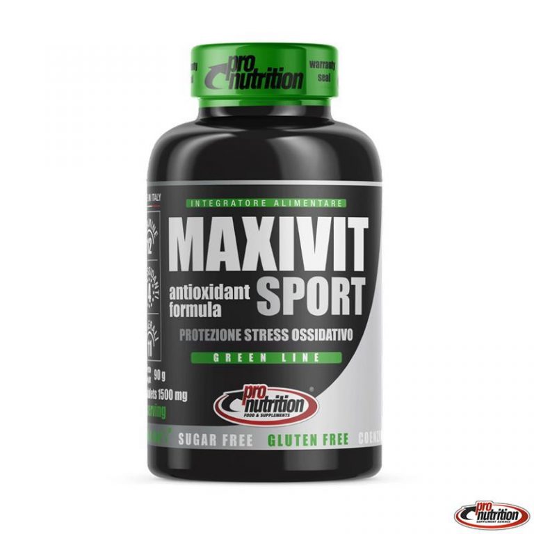 MAXIVIT SPORT 60CPR - Multivitaminico e minerale - Proteic Store